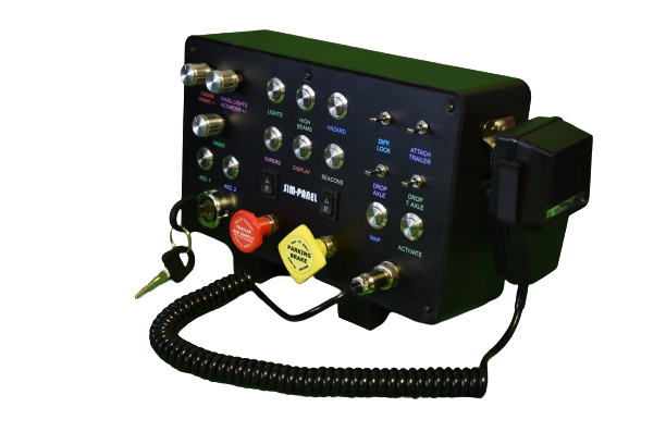 SIMPANEL - ATS ETS2 TRUCK SIMULATOR BUTTON BOX AND CONTROLLERS